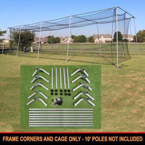 Batting Cage #24 Net and Frame Corners - U Go Pro Baseball